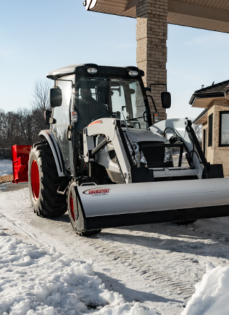 SNOWSPORT PRO Utility Blade| Tractor Plows & Skidsteer Snow Plow